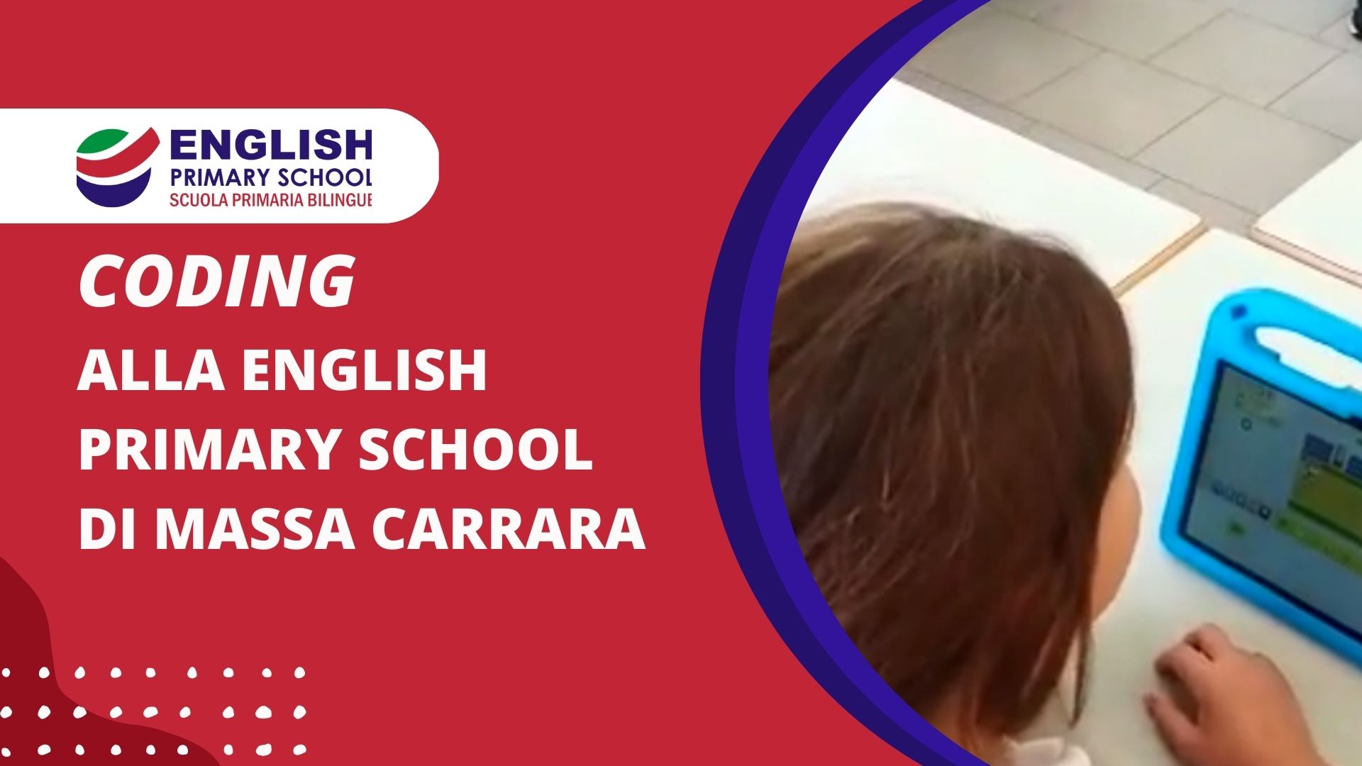 Lezione di Coding alla English Primary School di Massa